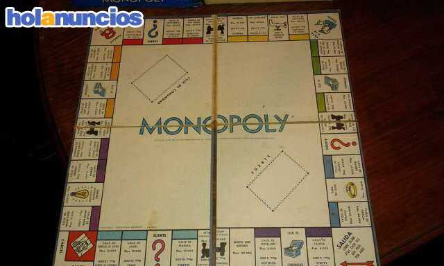 JUEGO MONOPOLY DE BORRÁS& CAJA AZUL - Juegos de mesa