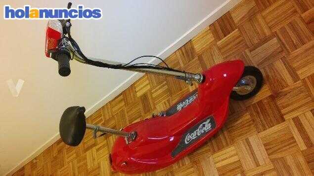 PATINETE&MOTO ELÉCTRICO PLEGABLE DE COCA-COLA - Audición y ortopedia