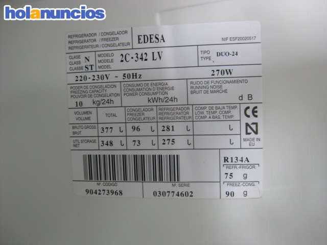 EDESA - PRACTICA 7 - Frigoríficos