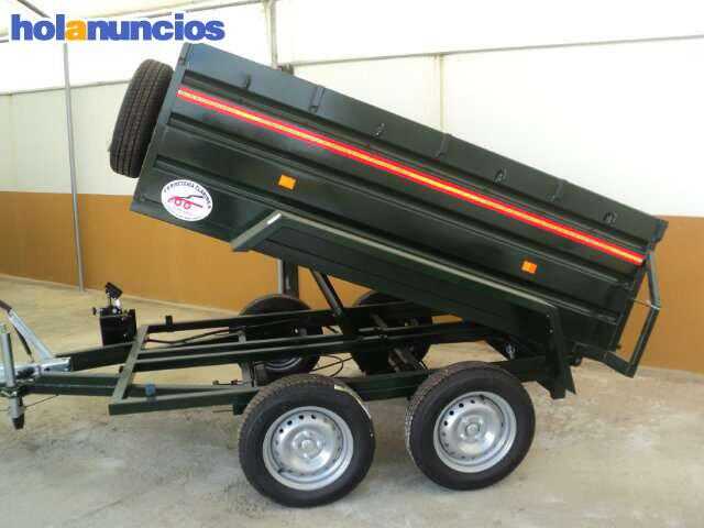 REMOLQUE DOS EJES BASCULANTE - Remolques