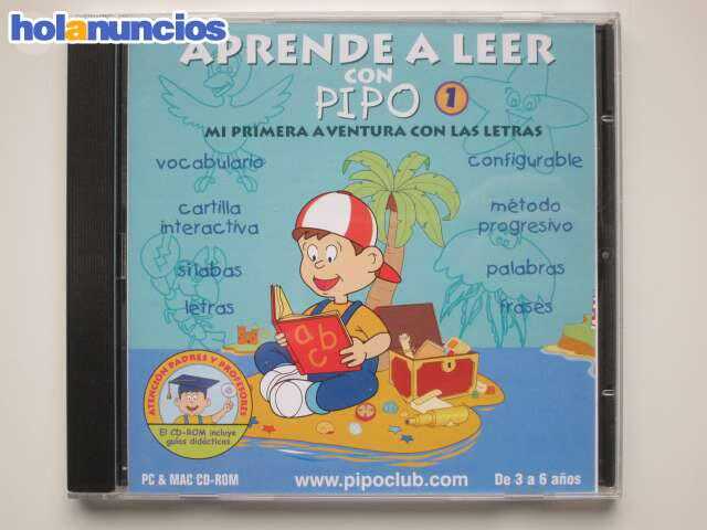 JUEGO PC-MAC APRENDE A LEER CON PIPO - Juegos educativos
