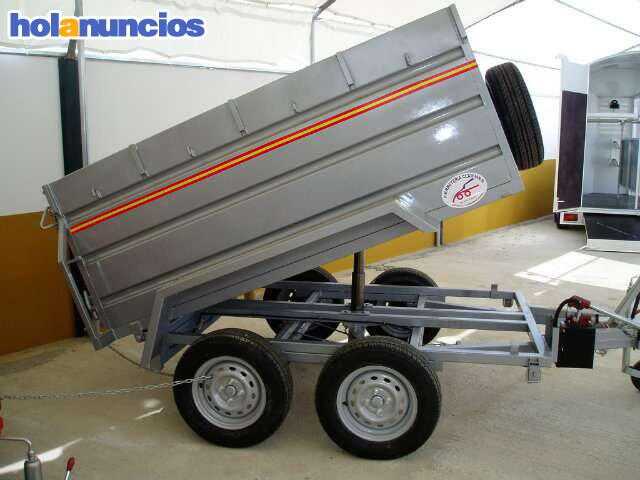 REMOLQUE DOS EJES BASCULANTE - Remolques