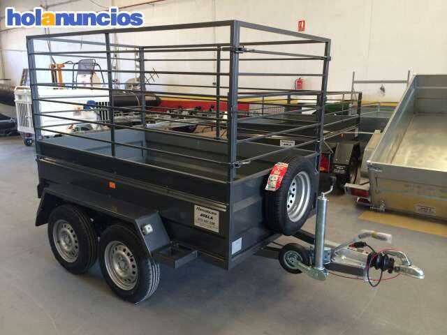 REMOLQUE 2 EJES AL-KO & FRENO INERCIA - Remolques