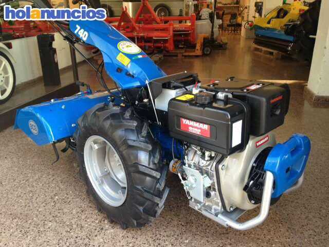 MOTOCULTOR BCS - 740 DIESEL POWERSAFE - Maquinaria agrícola