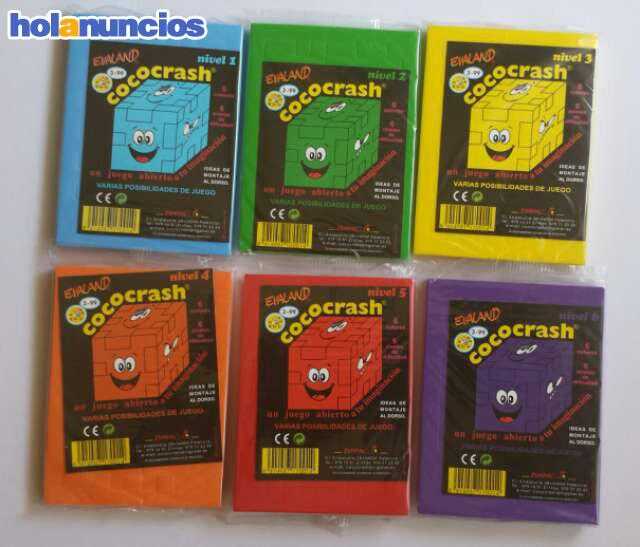 COLECCIÓN COMPLETA COCOCRASH 6 COLORES - Juegos educativos