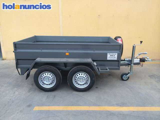 REMOLQUE 2 EJES AL-KO & FRENO INERCIA - Remolques