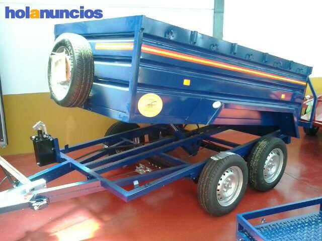 REMOLQUE DOS EJES BASCULANTE - Remolques