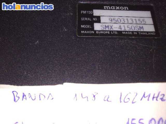 EMISORA MAXON SMX 4150 SM