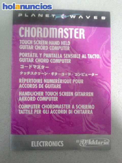 CHORDMASTER PARA GUITARRA - Partituras