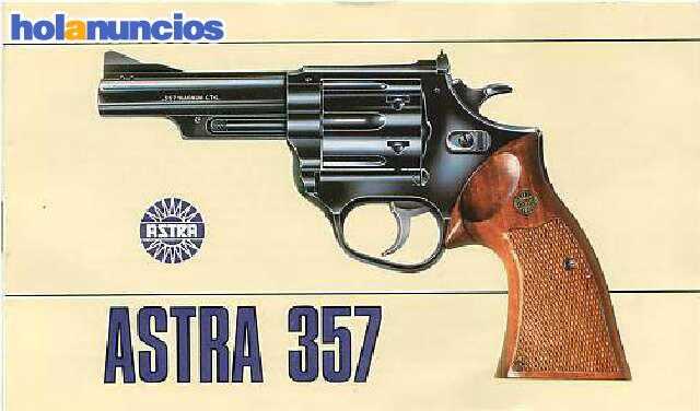 MANUAL REVOLVER ASTRA VARIOS MODELOS - Armas