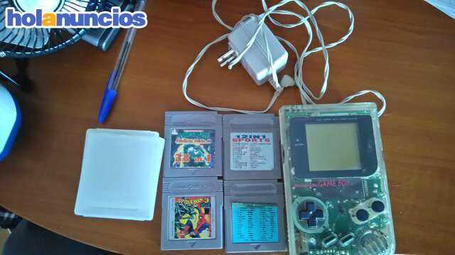 GAME BOY TRANSPARENTE CLASICA - Consolas