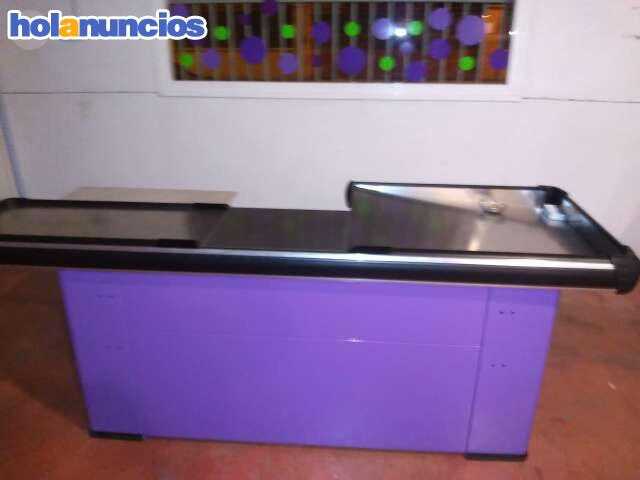 MOSTRADOR CAJA SUPERMERCADO - Mobiliario de hosteleria