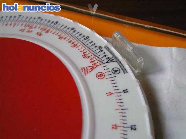 REGLA DE CALCULO CIRCULAR ITALIANA - SLIDE RULE - Madrid centro