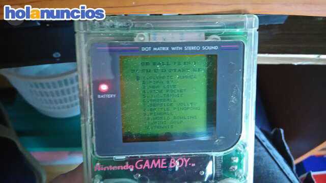 GAME BOY TRANSPARENTE CLASICA - Consolas