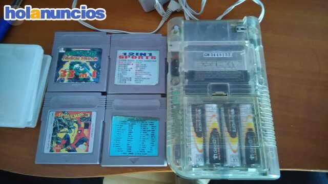 GAME BOY TRANSPARENTE CLASICA - Consolas